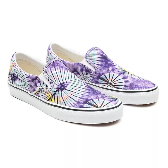 Vans | Shoes | Vans Classic Slip On New Age Tie Dye Sneakers Mens 5 ...